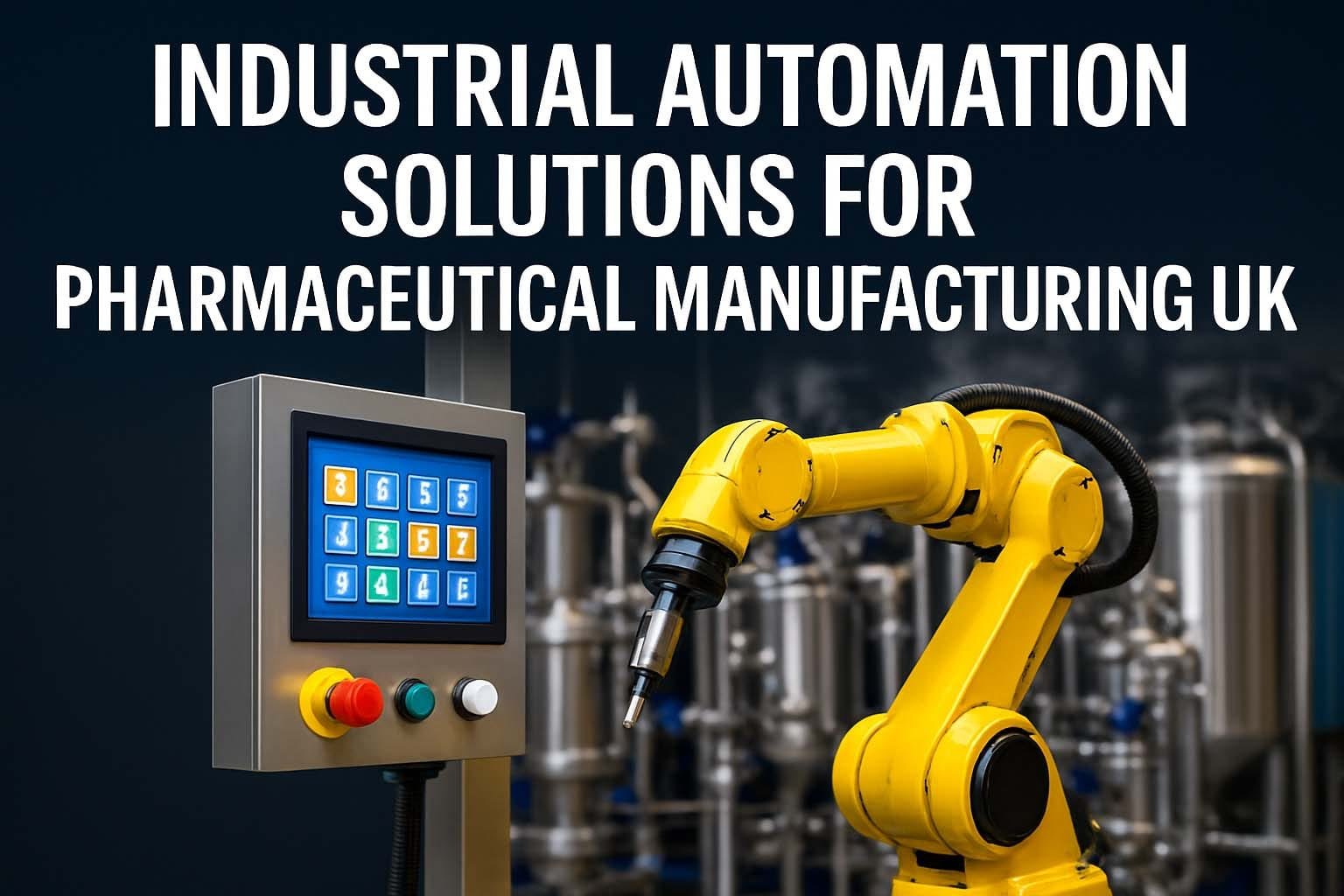 Industrial Automation Solutions For Pharmaceutical Manufacturing UK ...