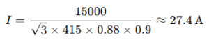 How To Calculate Cable Size For Motor : Electrical Engineering Hub