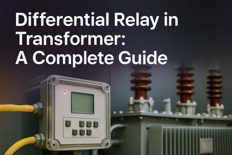 Differential Relay In Transformer: A Complete Guide : Electrical Hub Differential Relay In Transformer: A Complete Guide : Electrical Hub