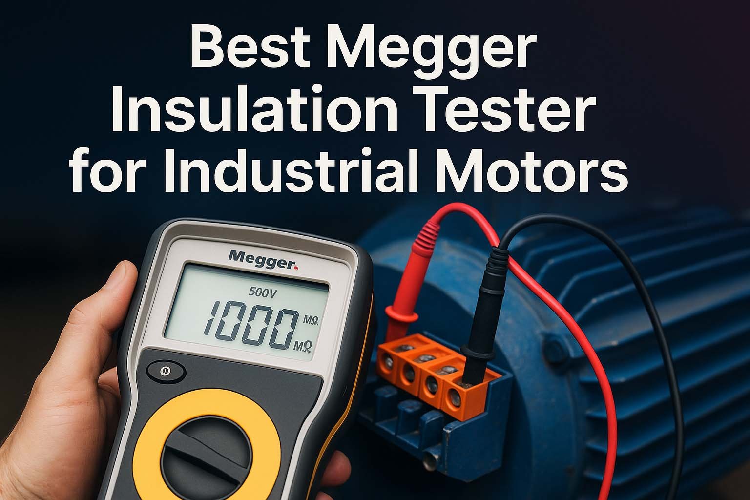 Best Megger Insulation Tester For Industrial Motors : Electrical ...