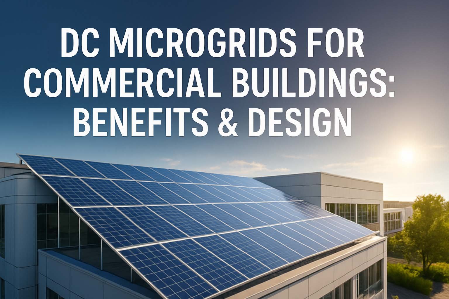 DC Microgrids For Commercial Buildings Benefits & Design » Electrical ...