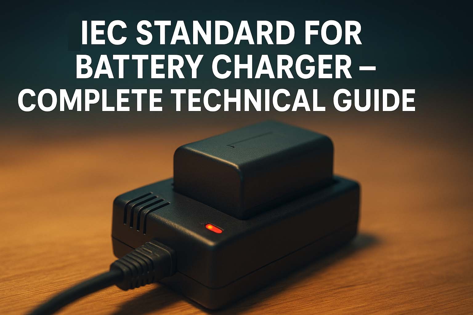 IEC Standard For Battery Charger – Complete Technical Guide : Electrical Engineering Hub