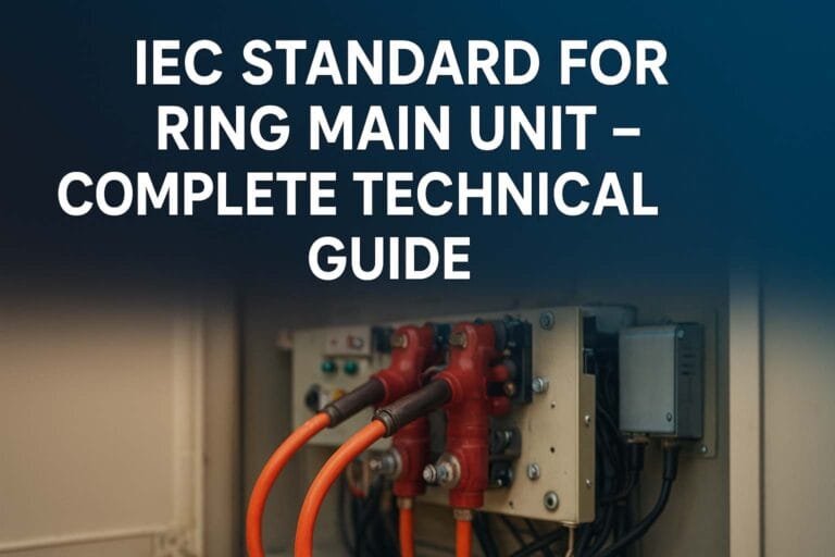 IEC Standard For Ring Main Unit – Complete Technical Guide : Electrical ...