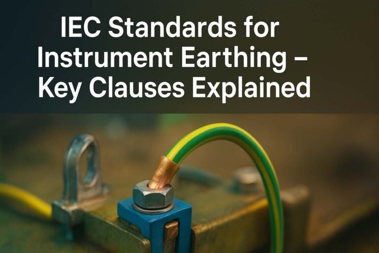 IEC Standards For Instrument Earthing – Key Clauses Explained ...