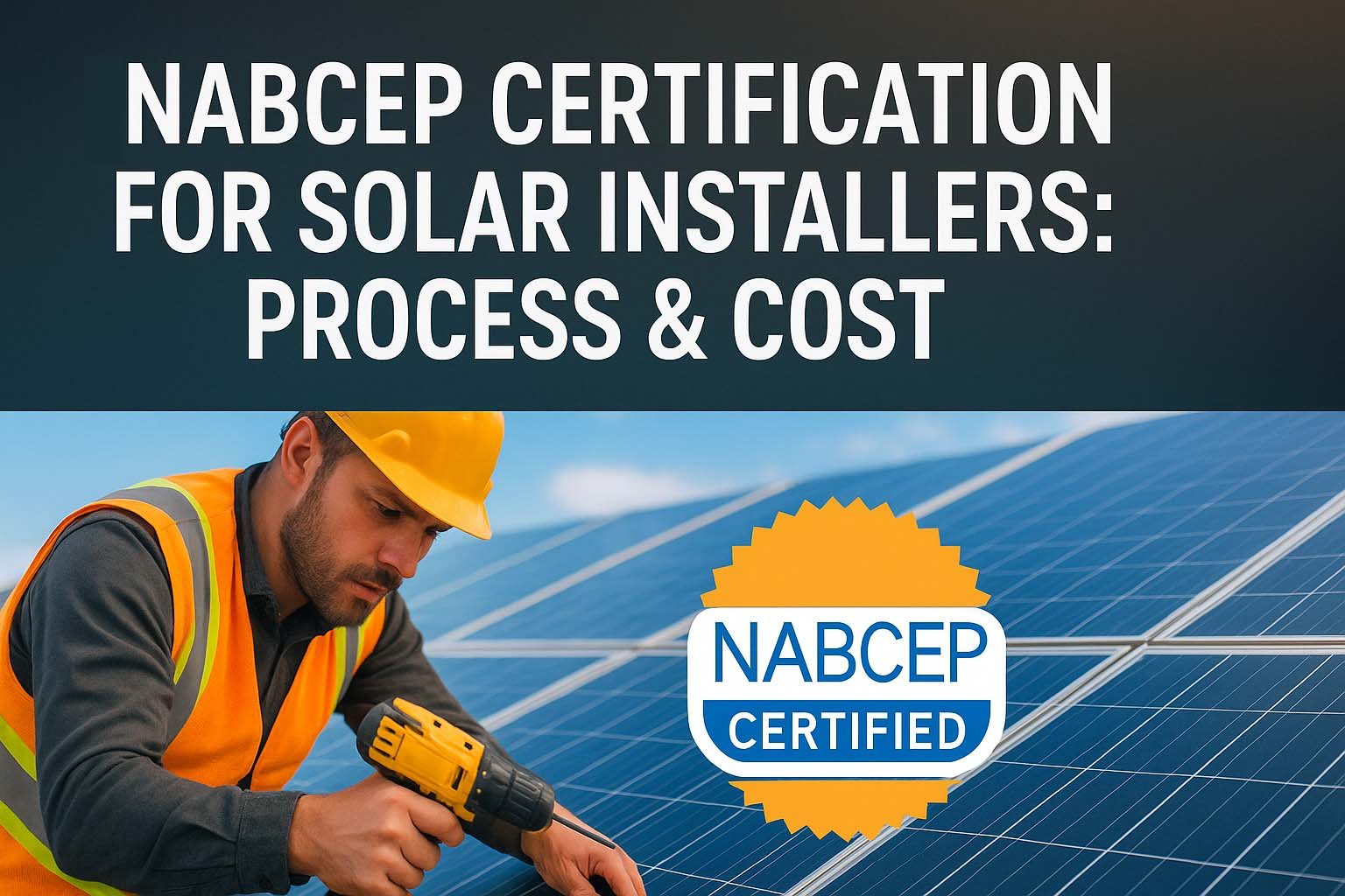 NABCEP Certification For Solar Installers: Process & Cost : Electrical ...