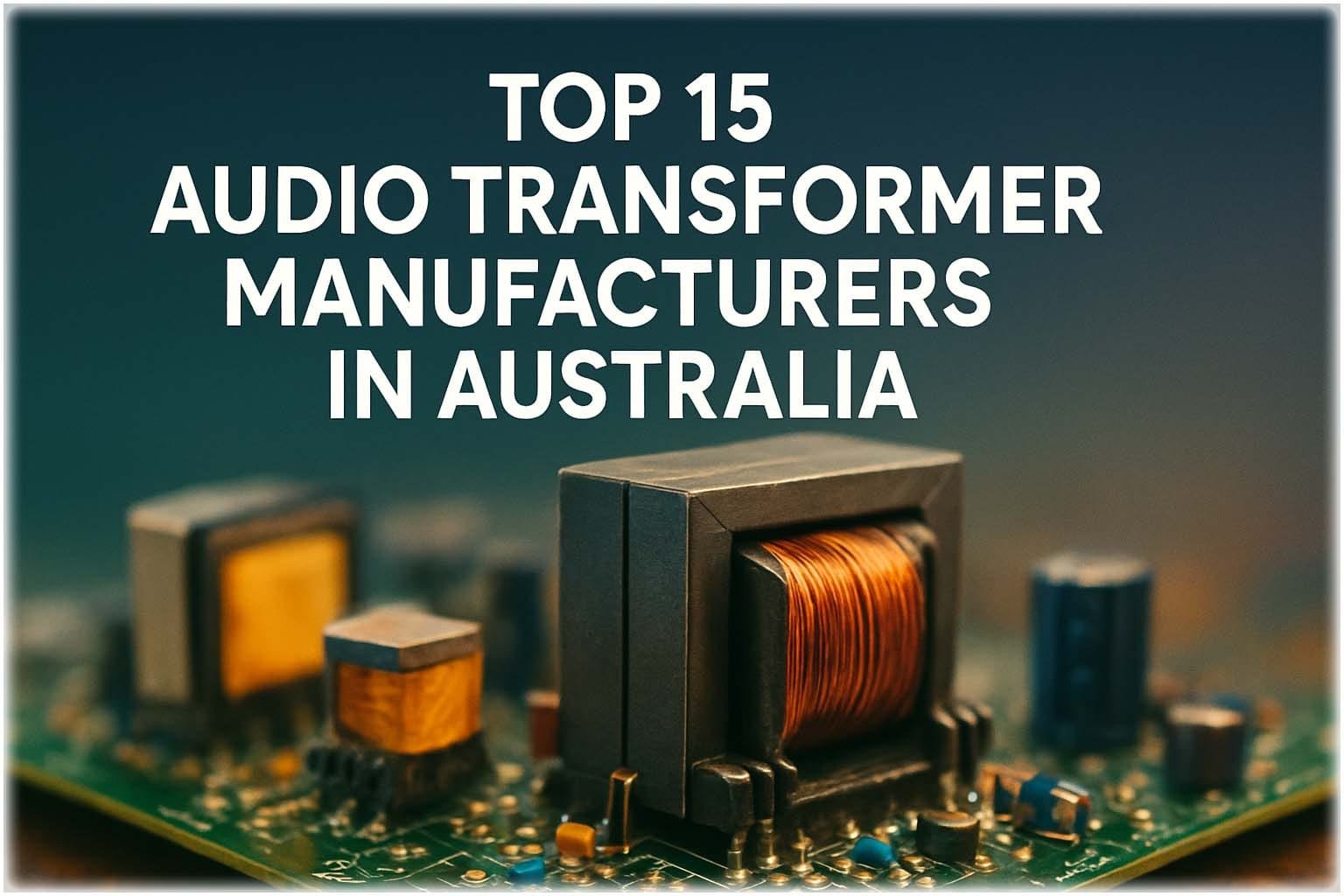 Top 15 Audio Transformer Manufacturers In Australia : Electrical ...
