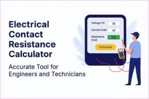 Electrical Contact Resistance Calculator – Accurate Tool For Engineers ...