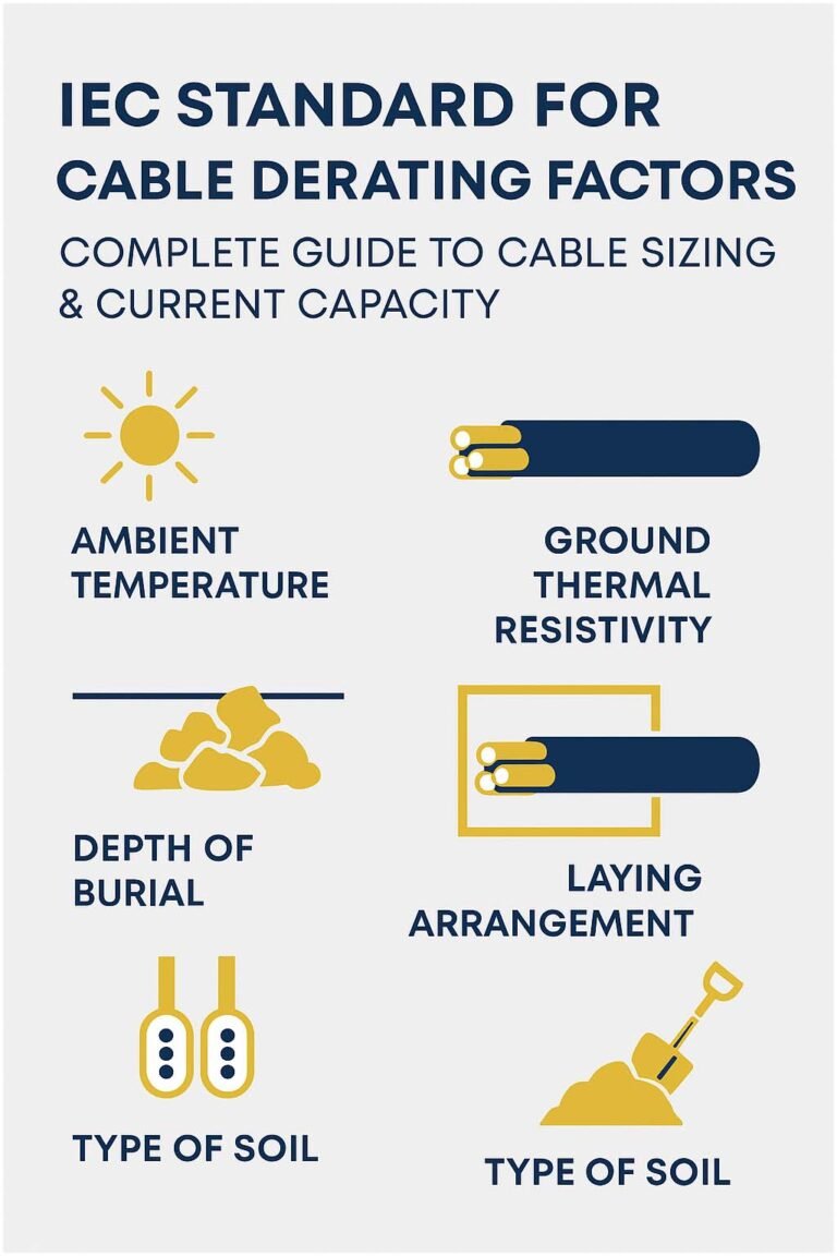 IEC Standard For Cable Derating Factors – Complete Guide To Cable ...
