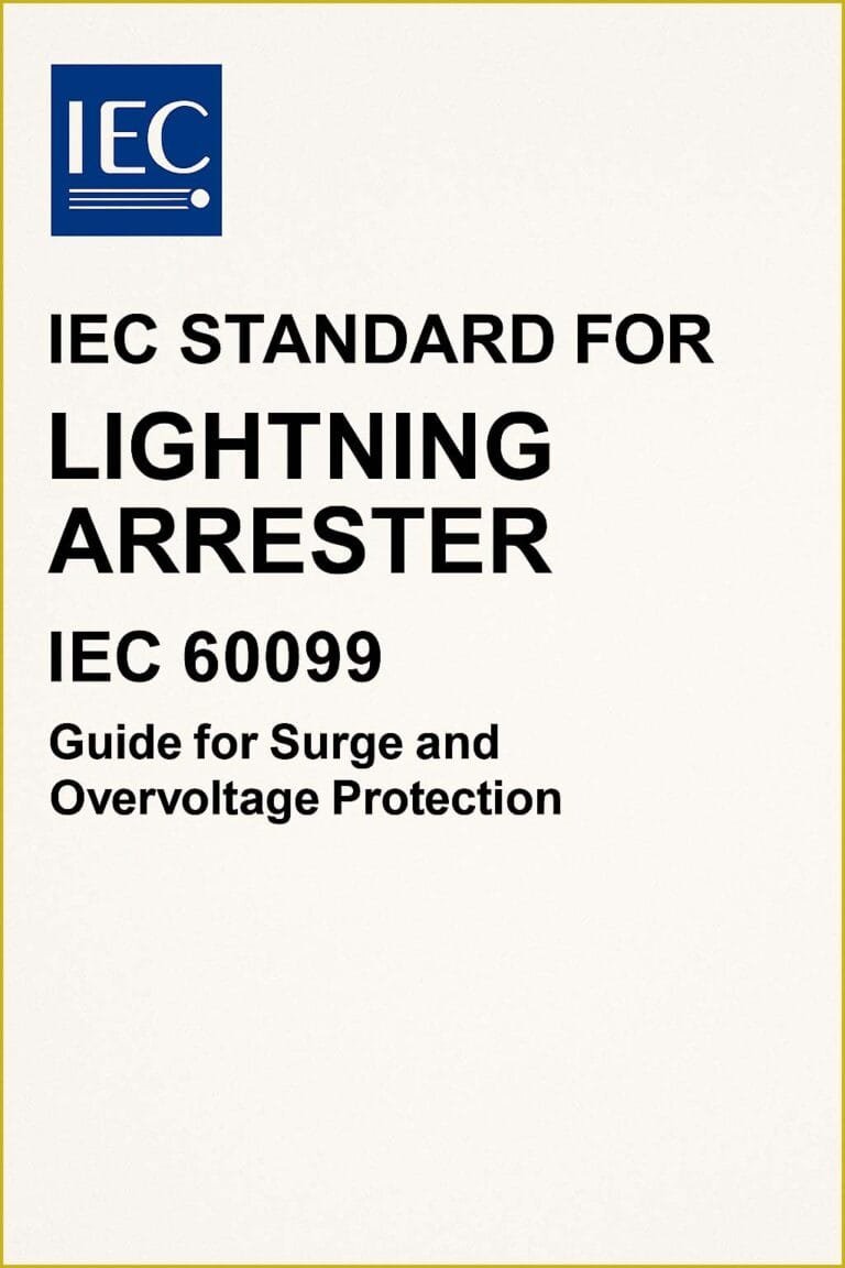 IEC Standard For Lightning Arrester – IEC 60099 Guide For Surge And ...
