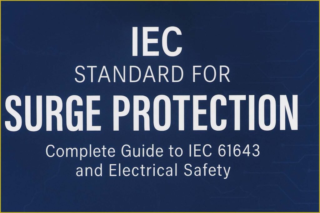IEC Standard For Surge Protection – Complete Guide To IEC 61643 And ...