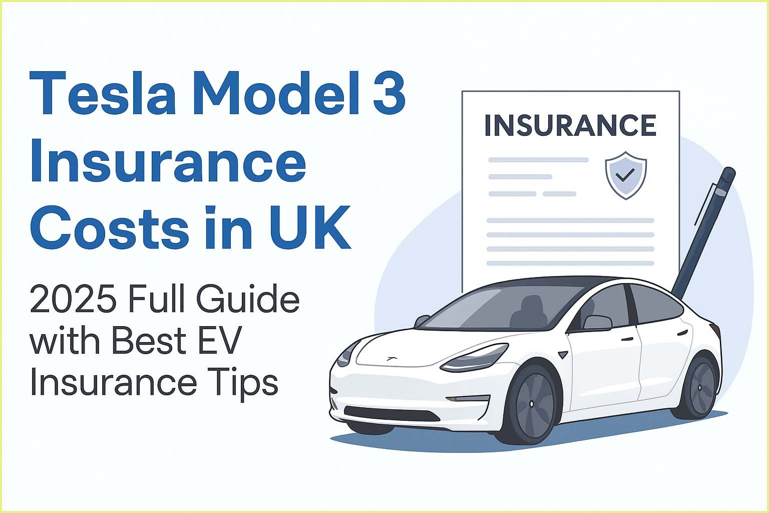 Tesla Model 3 Insurance Costs In UK (2025 Guide): Compare Best EV ...