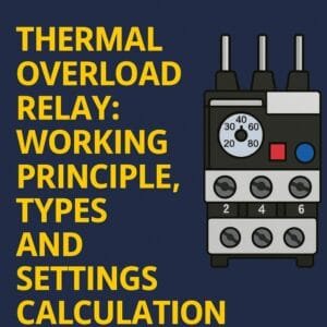 Thermal Overload Relay: Working Principle, Types And Important Settings ...