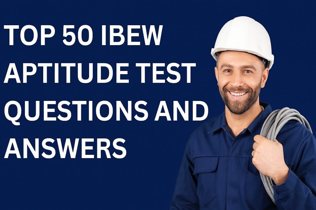 Top 50 IBEW Aptitude Test Questions And Answers : Electrical ...