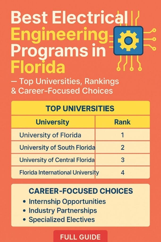 Best Electrical Engineering Programs In Florida — Top Universities ...