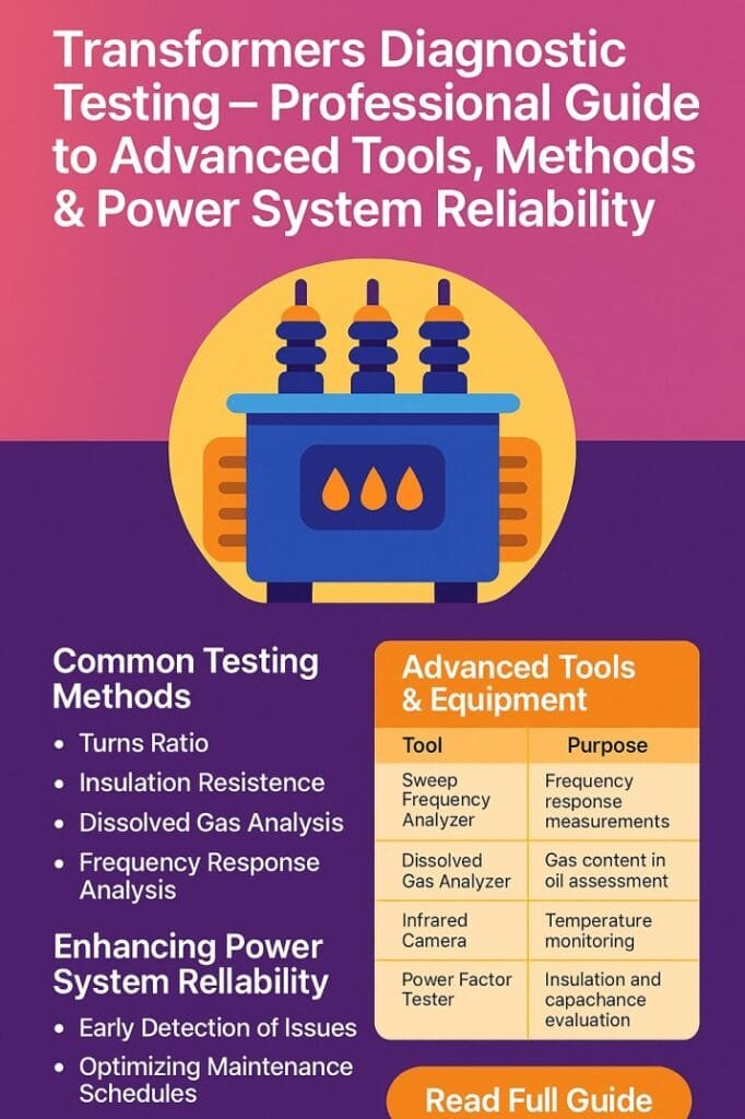 Transformers Diagnostic Testing – Professional Guide To Advanced Tools ...
