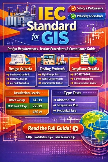 IEC Standard For GIS – Design Requirements, Testing Procedures ...