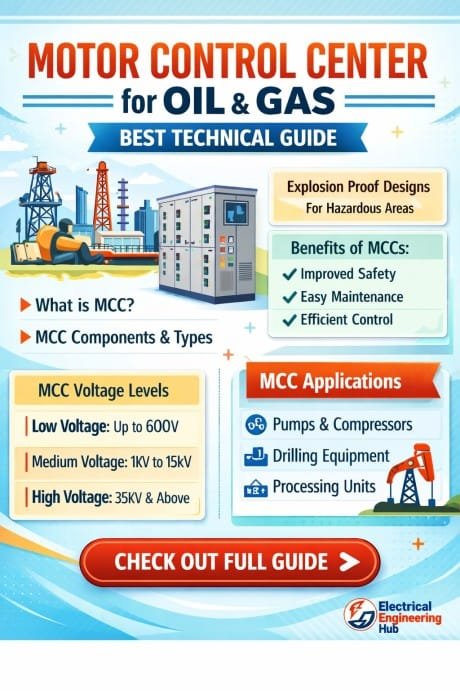 Motor Control Center For Oil And Gas: Best Technical Guide : Electrical ...