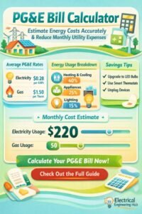 PG&E Bill Calculator – Estimate Energy Costs Accurately & Reduce ...