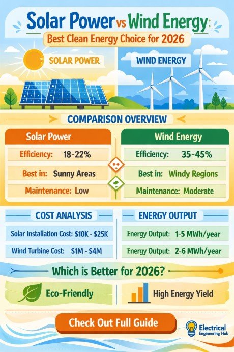 Solar Power Vs Wind Energy: Best Clean Energy Choice For 2026 ...